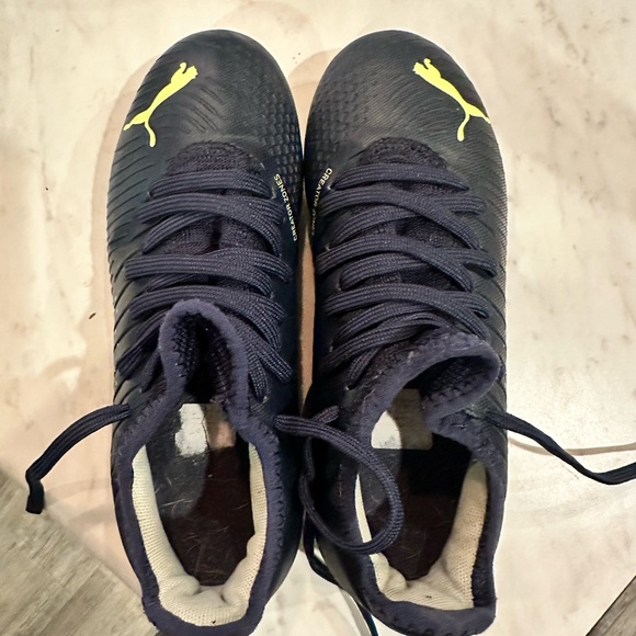 Puma | Shoes | Puma Navy Blue Soccer Cleats | Poshmark